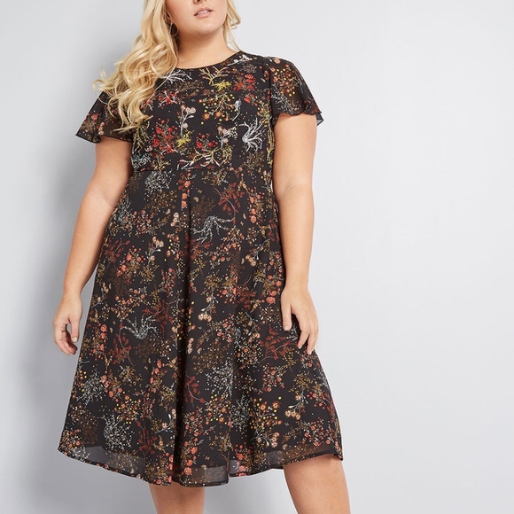 Modcloth | Dresses | Nwt Modcloth Embellished To Perfection Midi Dress ...